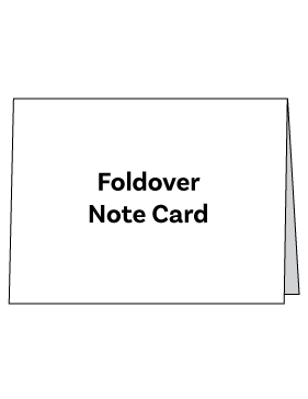 Fold Over Notecards